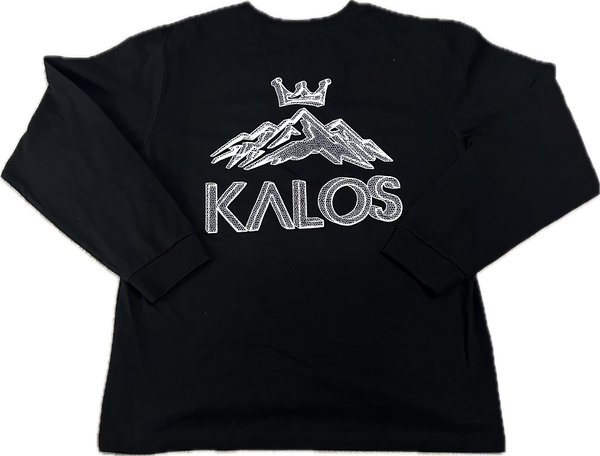 Kalos Logo Long Sleeve - Black - Kalos Co